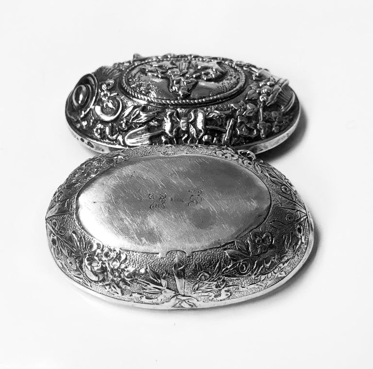 Antique Silver Neresheimer Hanau Box, circa 1900 at 1stDibs