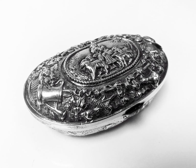 Antique Silver Neresheimer Hanau Box, circa 1900 at 1stDibs