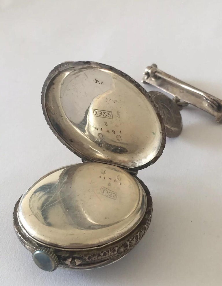Antique Silver Nurses Fob Watch at 1stDibs | antique nurses fob watch ...
