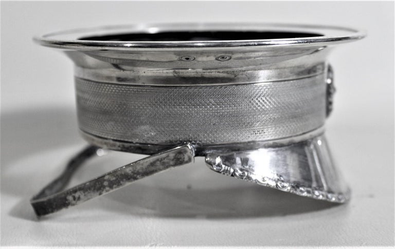 Antique Silver Plated Figural Military Dress Uniform Hat Display Stand ...