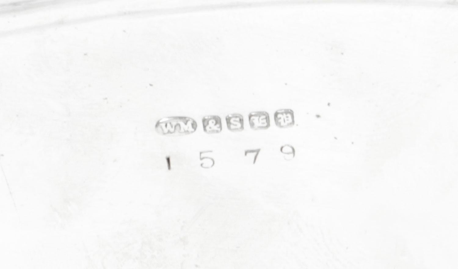 Antique Silver Plated Salver by William Mammatt and Son, 19th C at 1stDibs