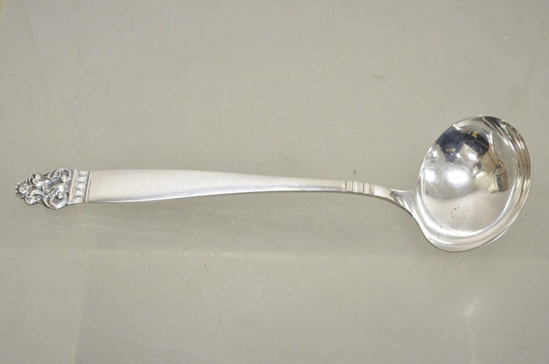 Antique Silver Plated Soup Spoon Ladles TH Marthinsen Holmes Edwards, 3 ...