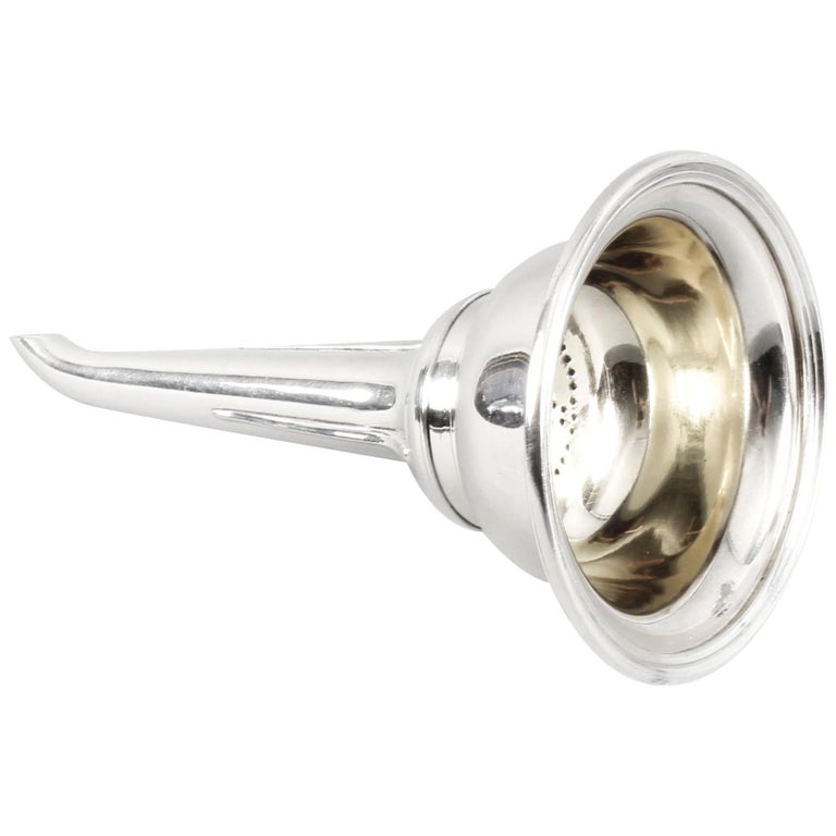 Antique Silver Plated Wine Funnel by Elkington and Co., 19th Century at ...