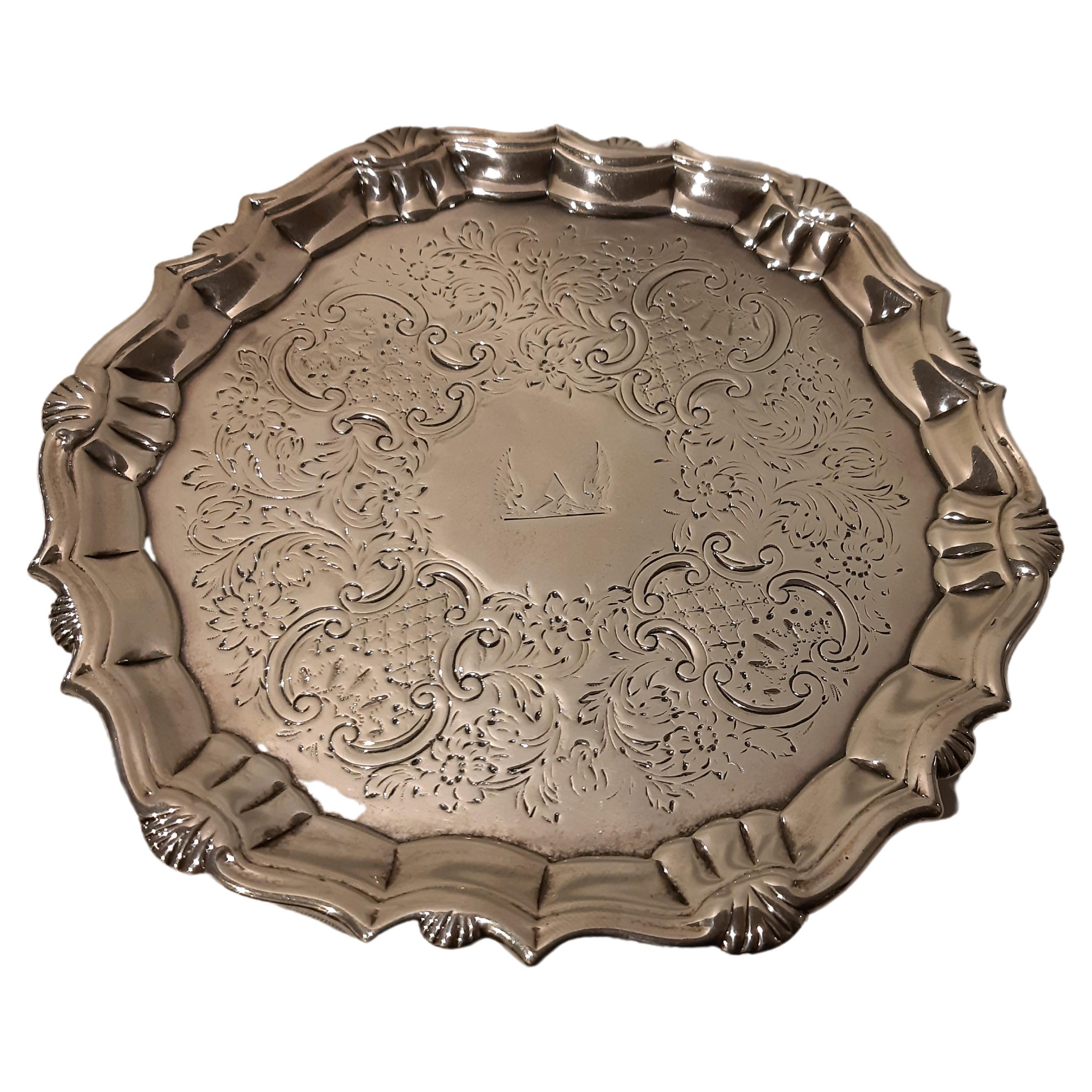 Robert Garrard Large Salver, London 1830 at 1stDibs