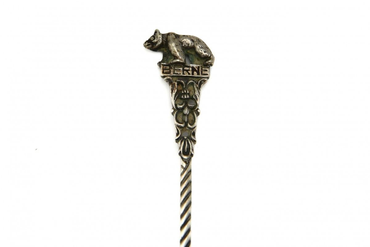 Antique silver spoon, Switzerland - Berne, late 19th century. For Sale ...