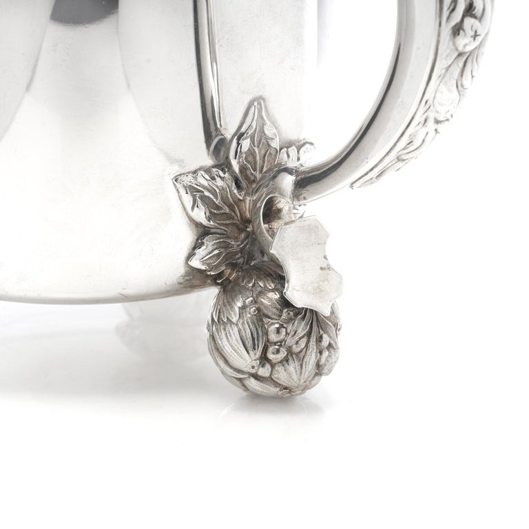 Antique Silver Swedish Peg Tankard, C.G. Hallberg, Sweden, 1898 For ...