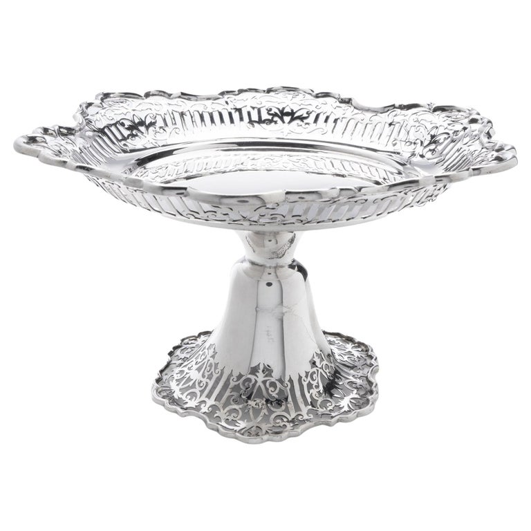 Antique Silver Tazza For Sale at 1stDibs