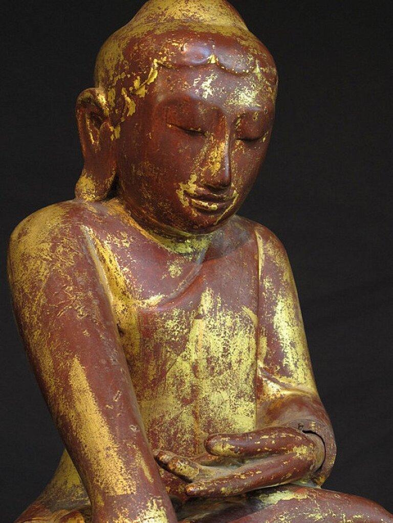 Antique sitting Buddha from Burma Original Buddhas For Sale at 1stDibs