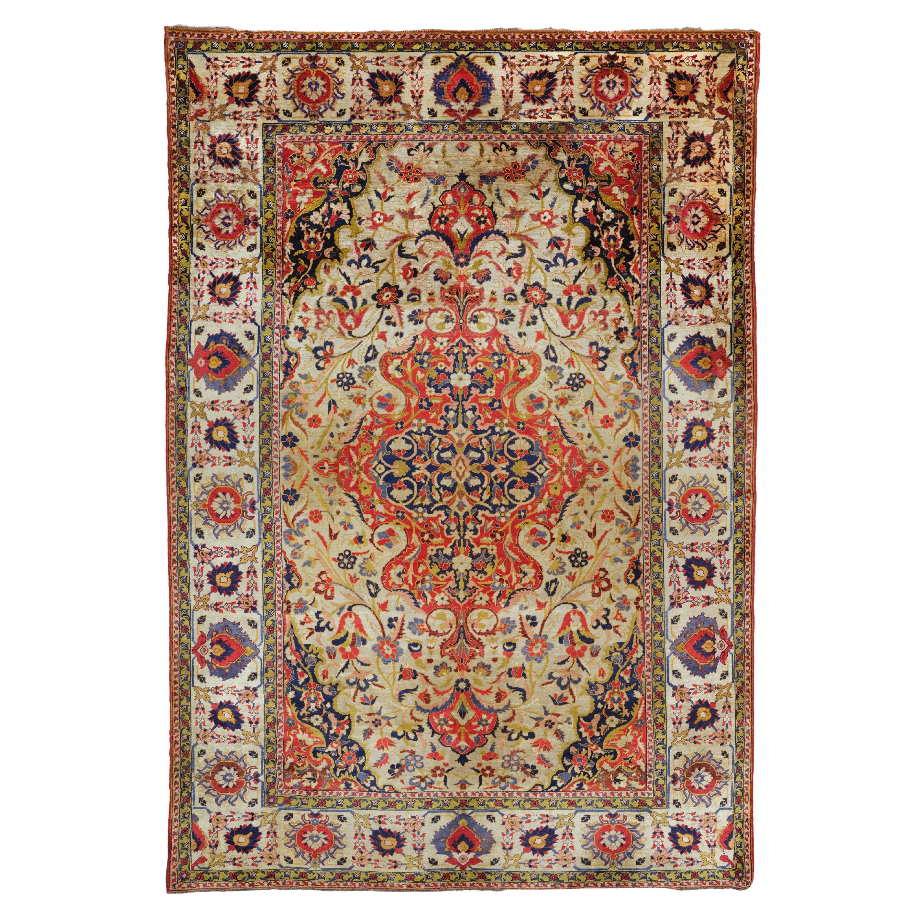 20th Century Unusual Sivas Silk Rug - Antique Anatolian Rug, Antique ...