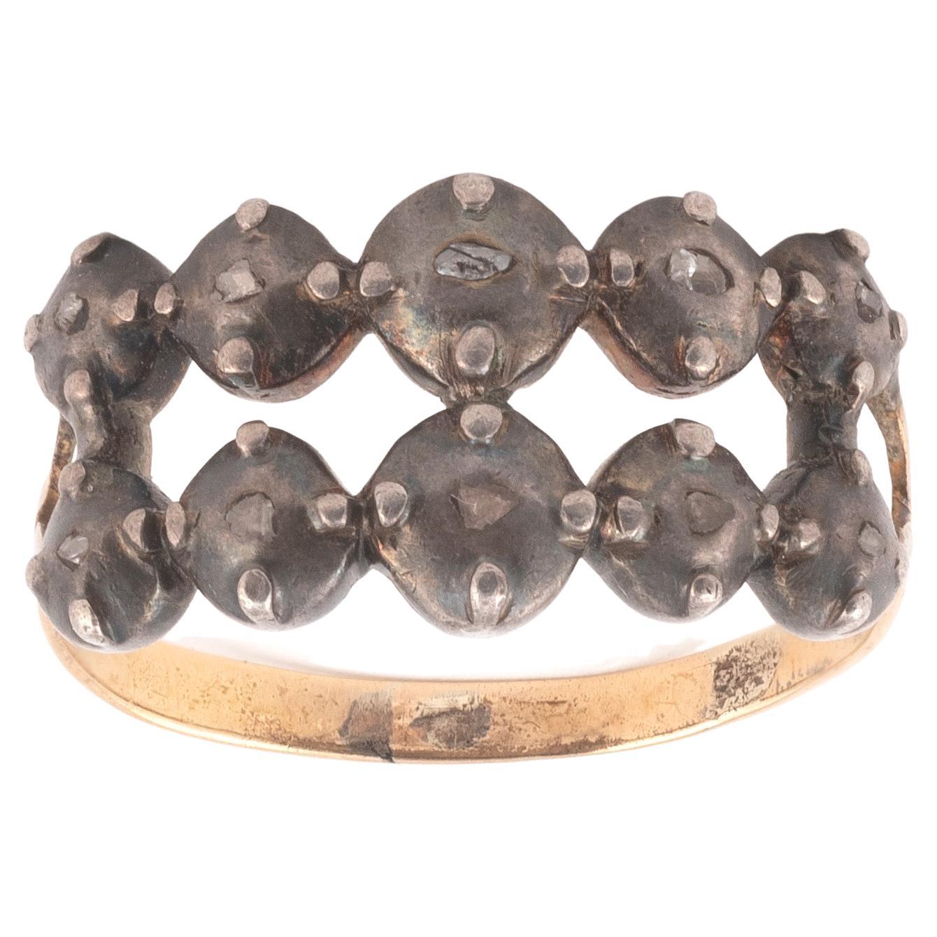 Antique 18th Century "Lady with Bonnet" Portrait Miniature Ring at ...