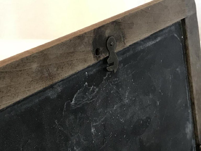 Antique Slate Desk Chalkboard Box at 1stDibs