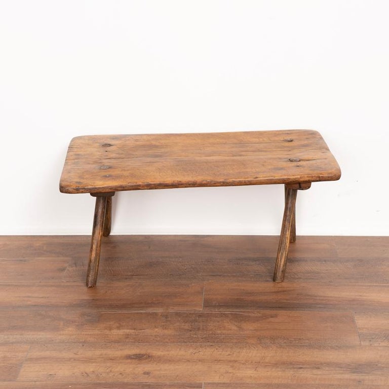 Antique Small Low Side Table or Table Top Riser from Hungary For Sale ...