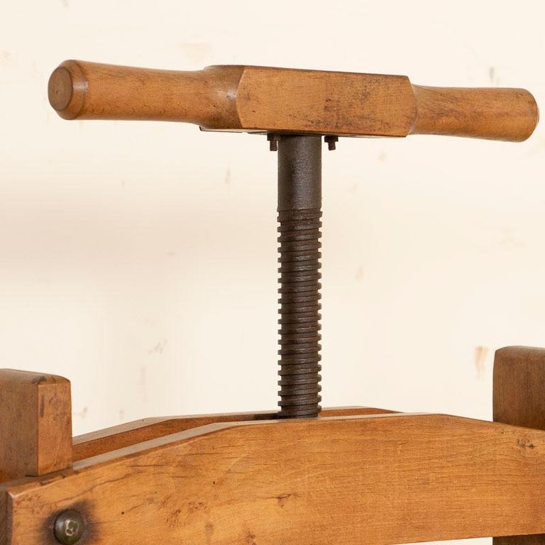 Antique Small Wine Press, Can Sit on Table Top at 1stDibs