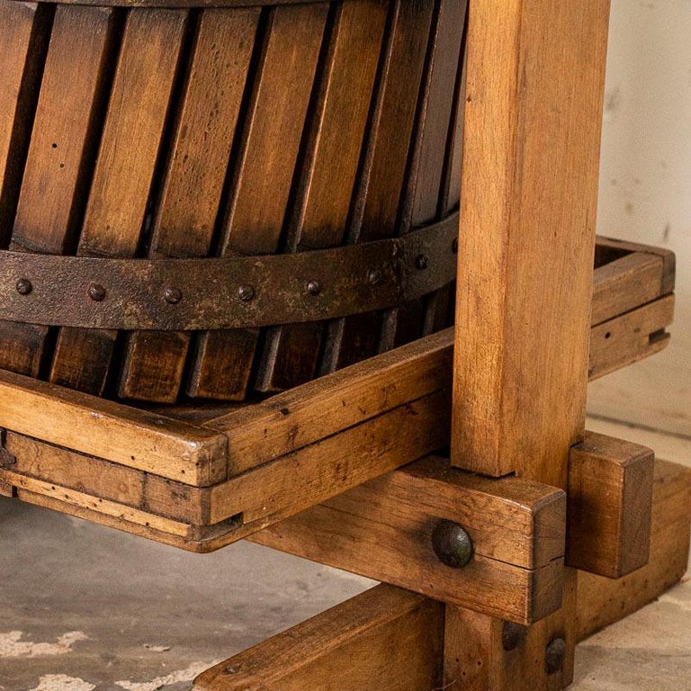 Antique Small Wine Press, Can Sit on Table Top at 1stDibs