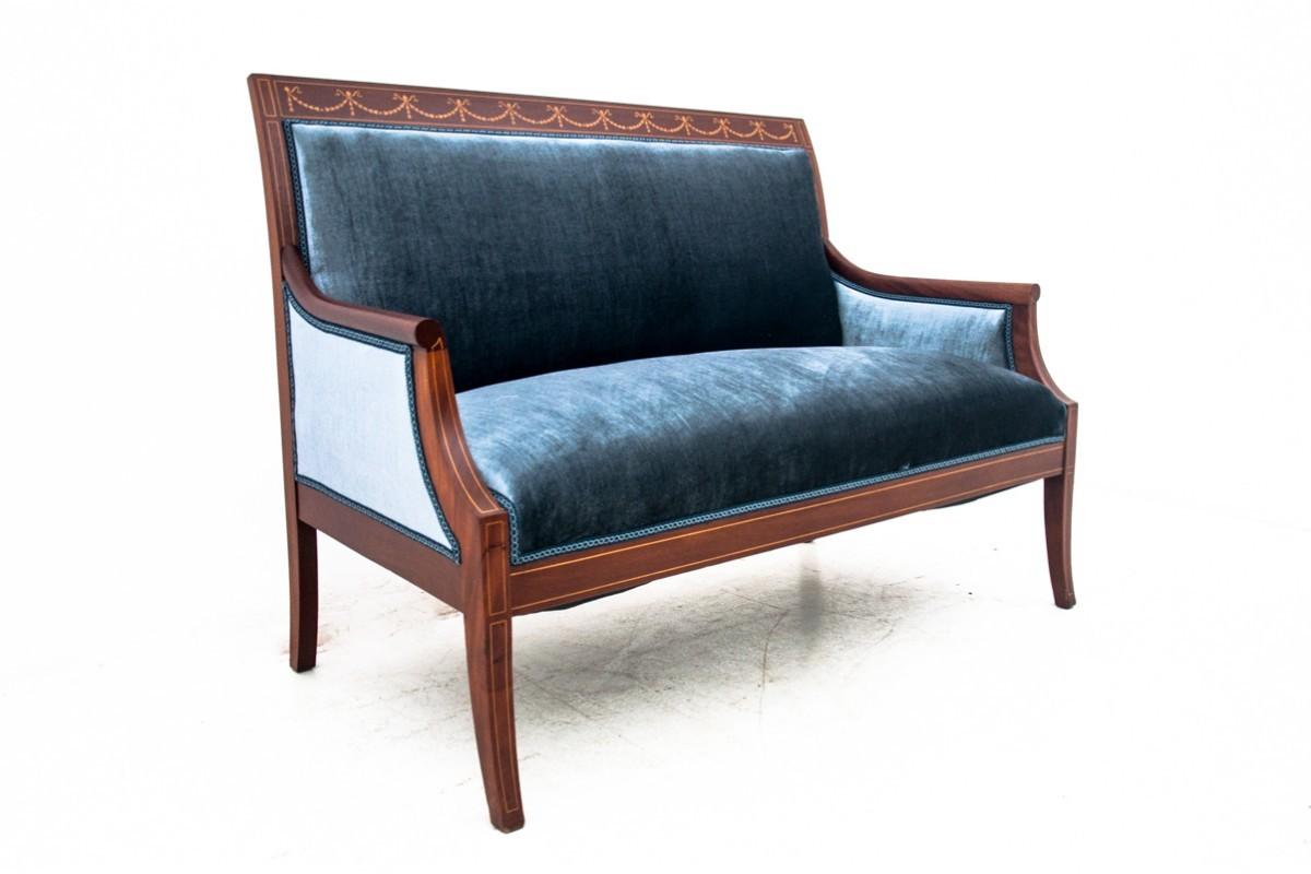 Antique sofa, Northern Europe, first half of the 19th century. After ...