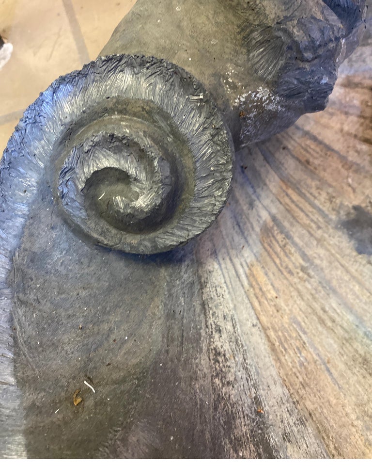 Antique Solid Lead Fountain Small Girl and Frog at 1stDibs