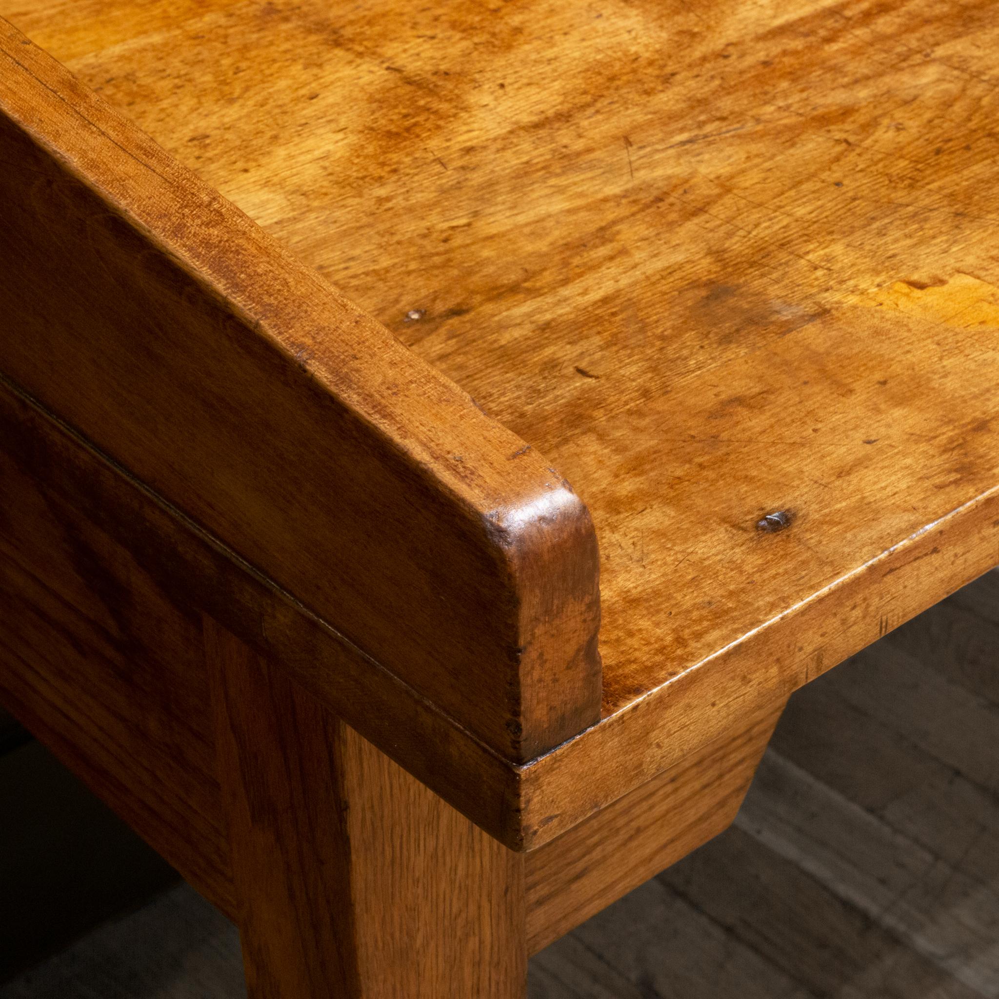 Antique Solid Oak Slotted Postal Sorting Desk, circa 1939 For Sale at ...