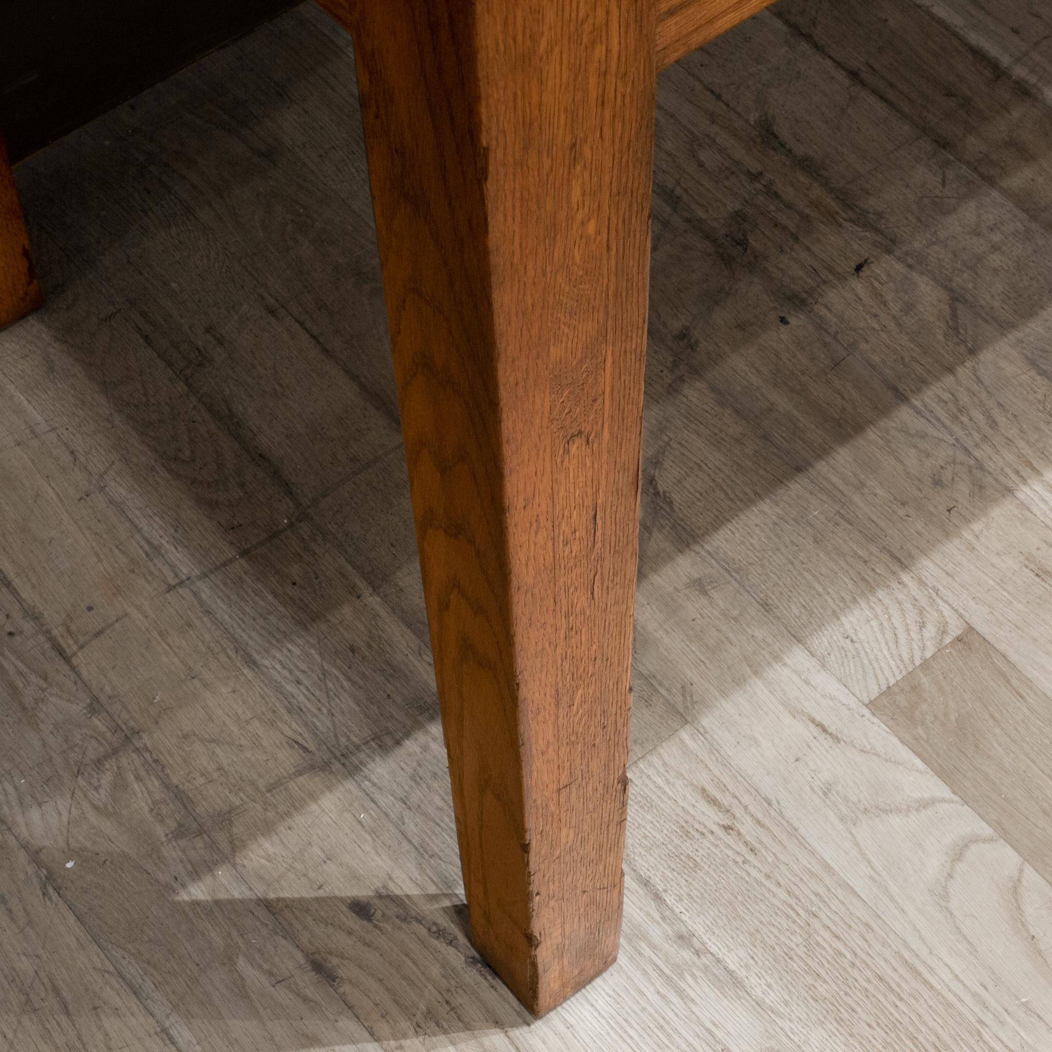 Antique Solid Oak Slotted Postal Sorting Desk, circa 1939 For Sale at ...