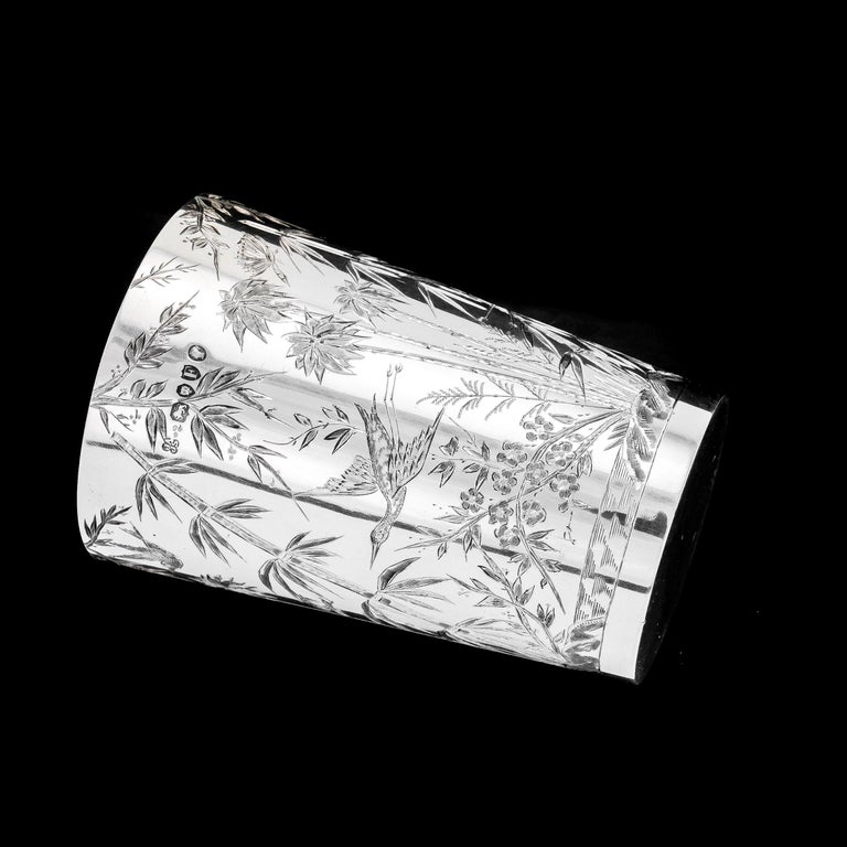 Antique Solid Silver Aesthetic Style Beaker/Cup, John Adlwinckle and ...