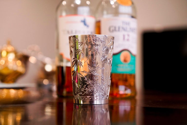 Antique Solid Silver Aesthetic Style Beaker/Cup, John Adlwinckle and ...