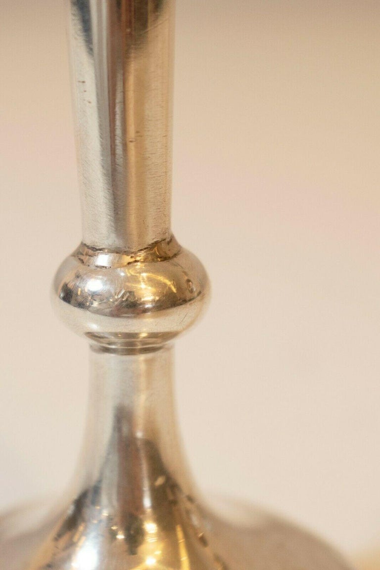 Antique Solid Silver Single Stem Vase For Sale at 1stDibs