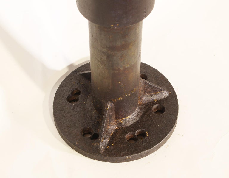 Antique Solid Steel Log Splitter at 1stDibs | antique wood splitter for ...