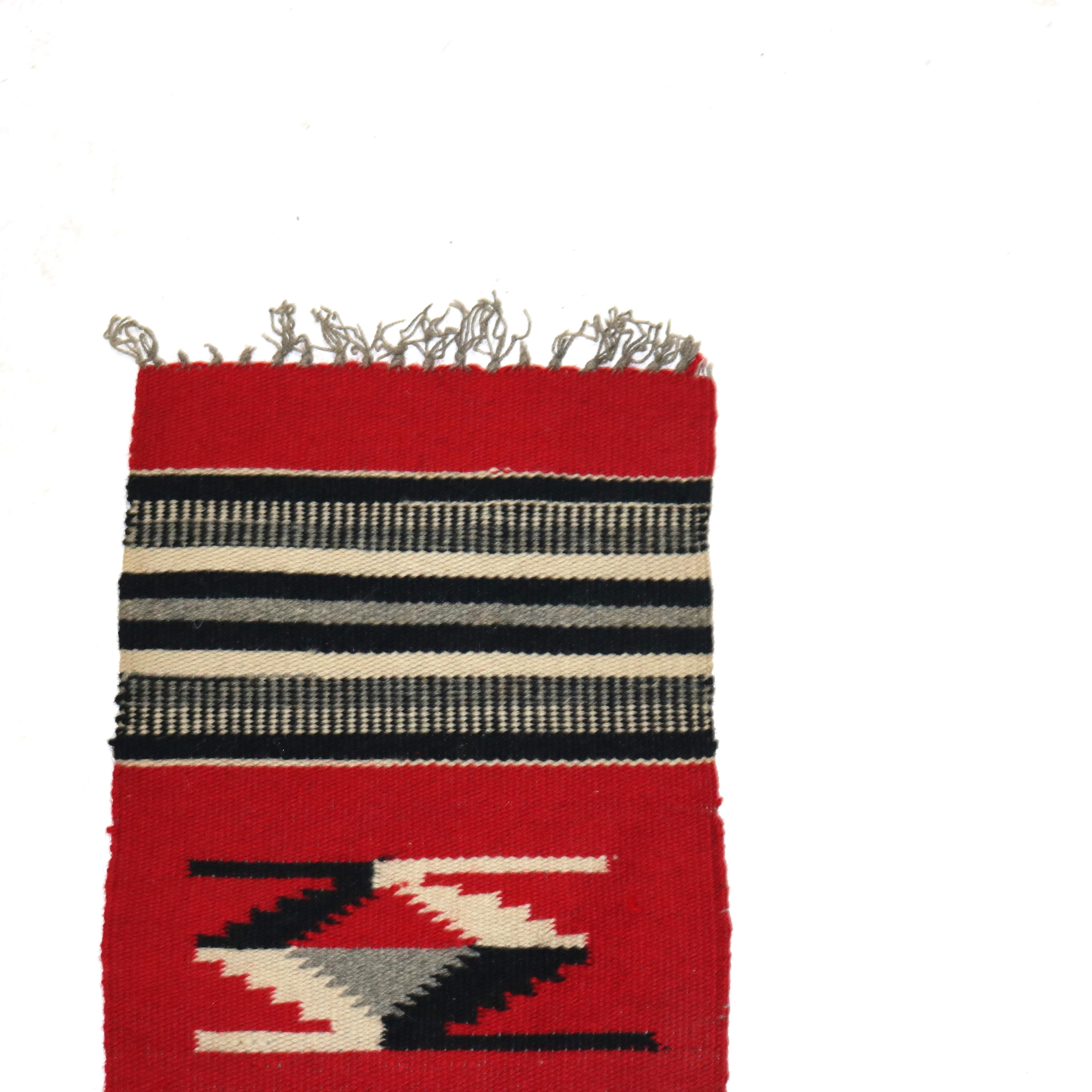 Antique Southwest Native American Indian Navajo Woven Wool Rug C1920 ...