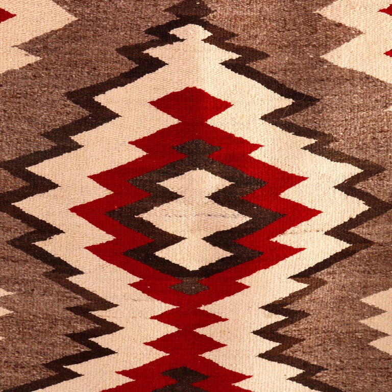 Antique Southwestern Native American Indian Navajo Eye Dazzler Rug ...