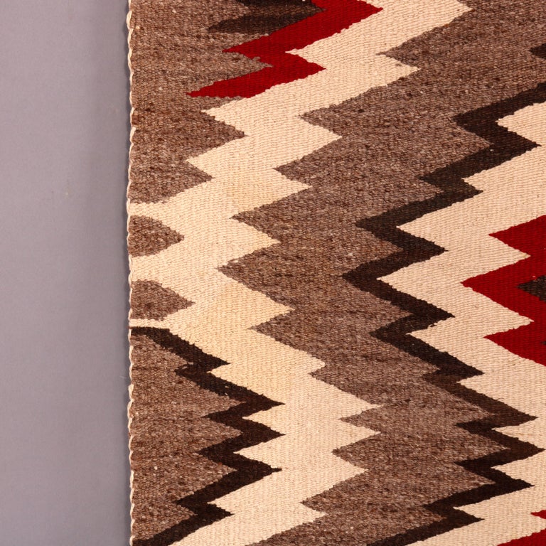 Antique Southwestern Native American Indian Navajo Eye Dazzler Rug ...
