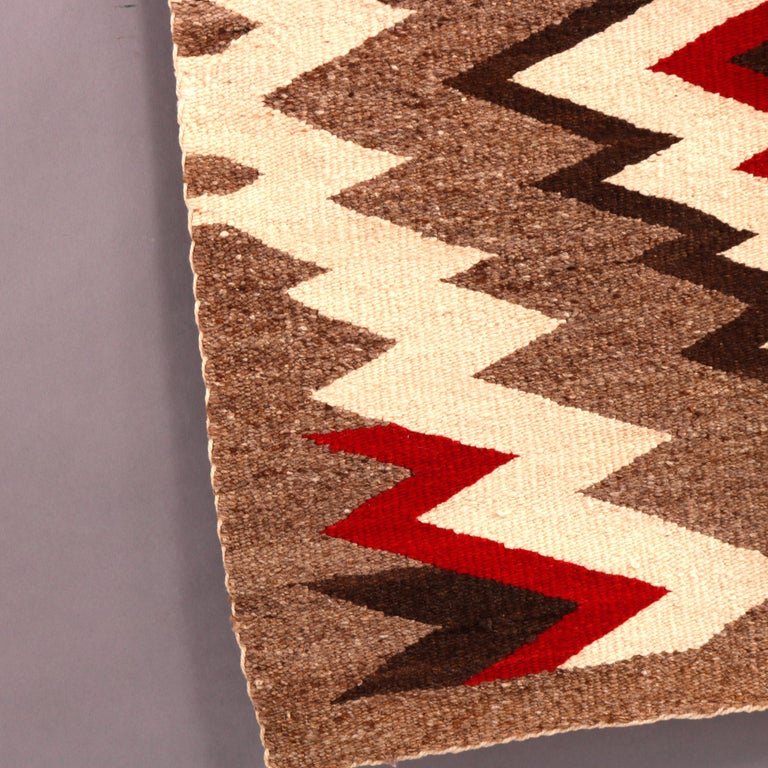 Antique Southwestern Native American Indian Navajo Eye Dazzler Rug ...