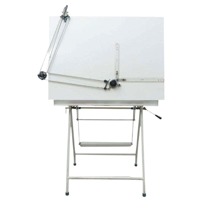 Antique Spanish Architect Table, circa 1940 For Sale at 1stDibs