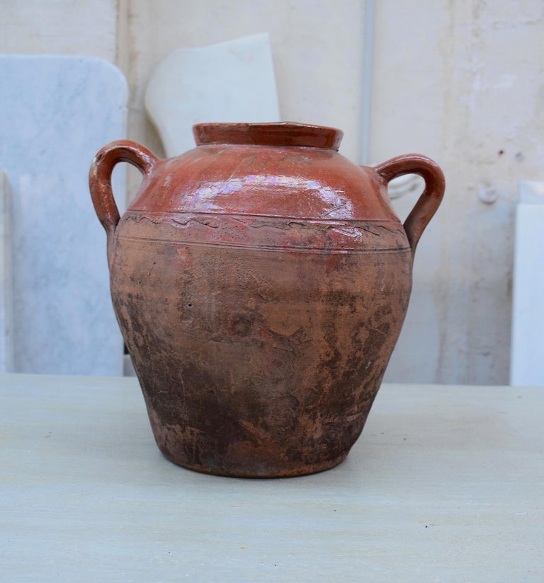 Antique Spanish Ceramic Clay Pot, circa Early 20th Century For Sale at ...