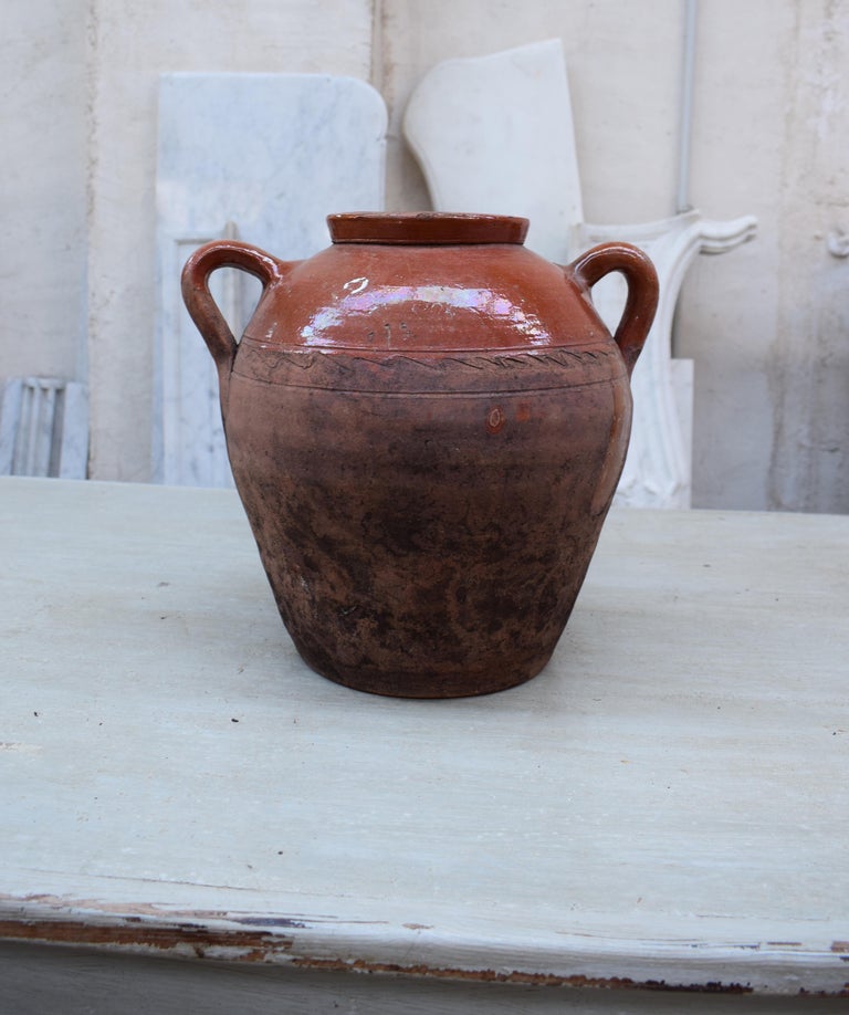 Antique Spanish Ceramic Clay Pot, circa Early 20th Century For Sale at ...