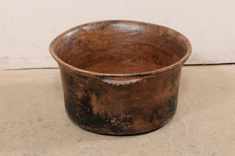 Antique Spanish Colonial Clay Cooking Pot from Guatemala, w/ Yummy Old ...