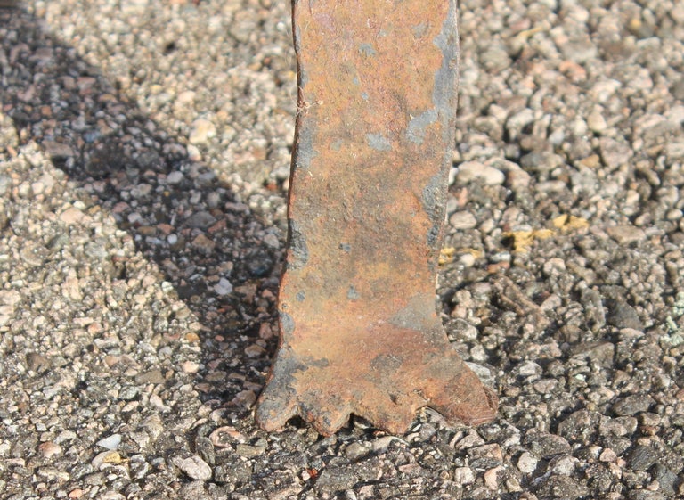 Antique Spanish Colonial Mexican Wrought Iron Yellin Fire Screen Plant ...