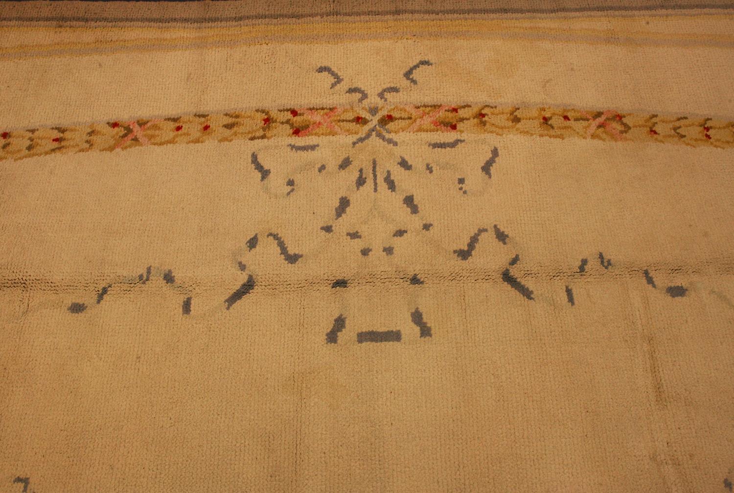 Antique Spanish Large Minimalist Design Palace Carpet For Sale at 1stDibs