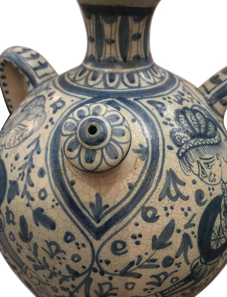 Antique Spanish Porcelain Table Lamp For Sale at 1stDibs | spain ...