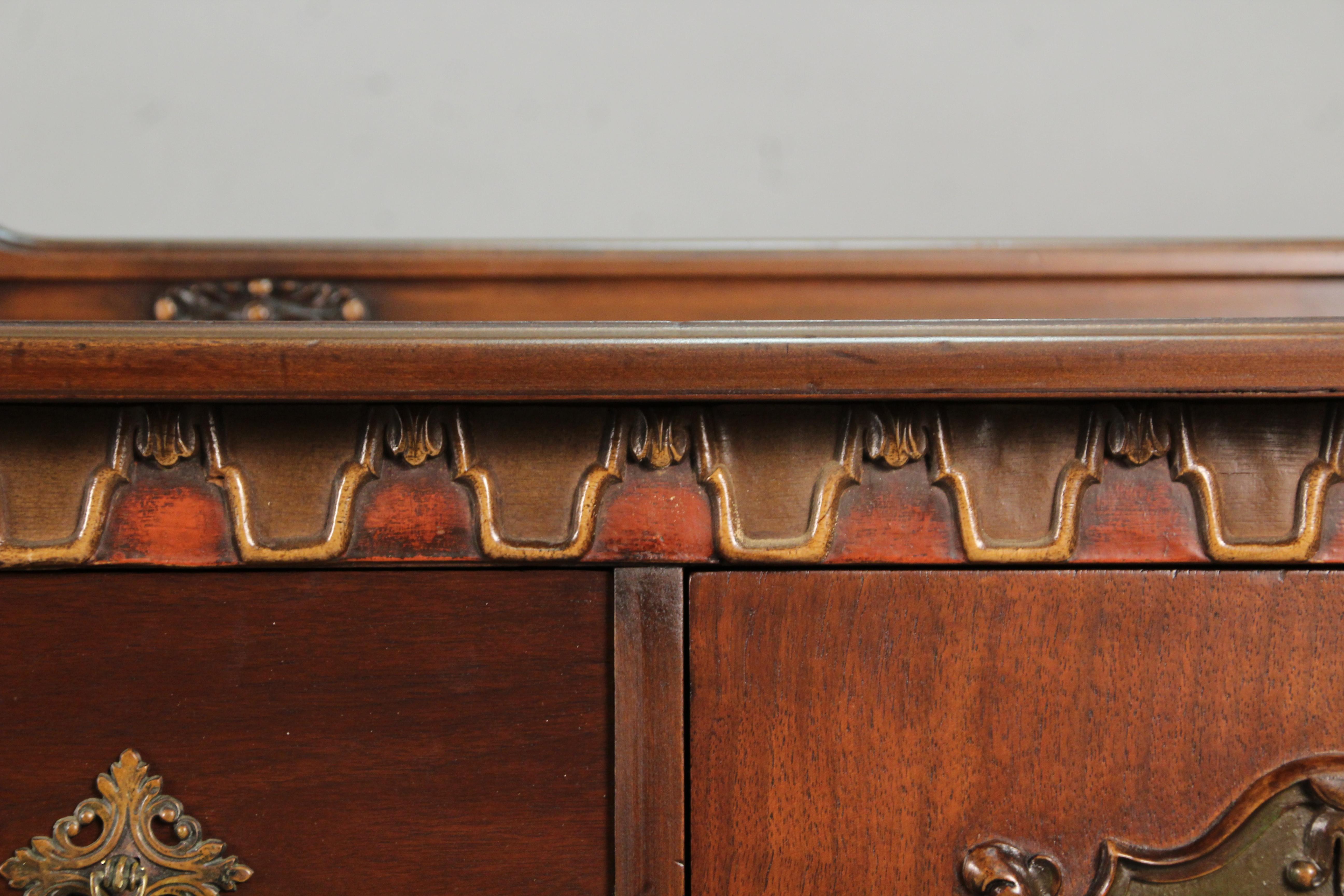 Antique Spanish Revival 1920s Spanish Revival Sideboard Buffet at ...