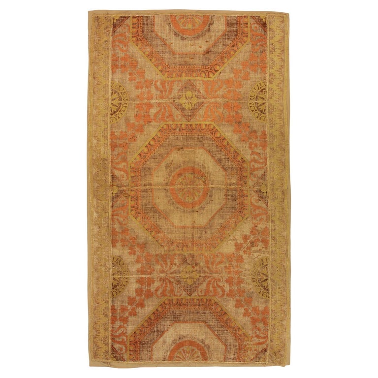 Antique Spanish Textile Alcaraz, 19th Century For Sale at 1stDibs