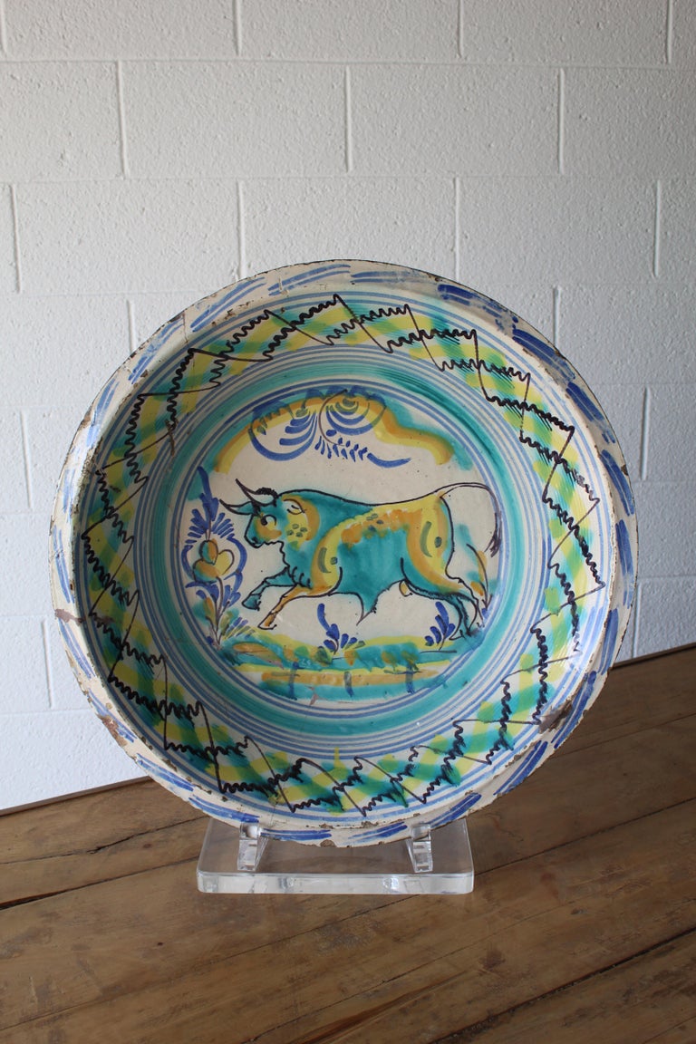 Antique Spanish Wash Basin at 1stDibs