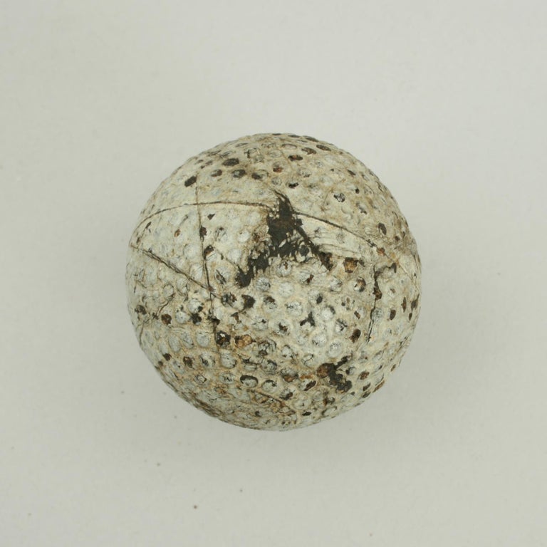 Antique Springvale Hawk Golf Ball, Bramble Pattern. at 1stDibs
