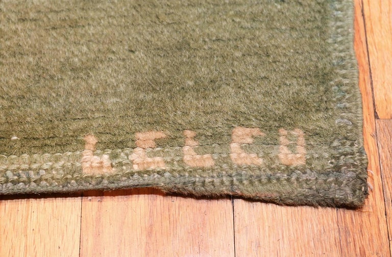 Antique Square French Art Deco Rug by Leleu at 1stDibs