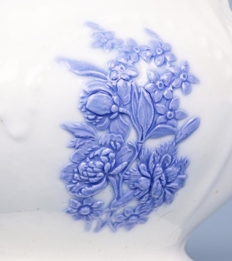 Antique Staffordshire Porcelain Lilac Sprig Decorated Jug For Sale at ...