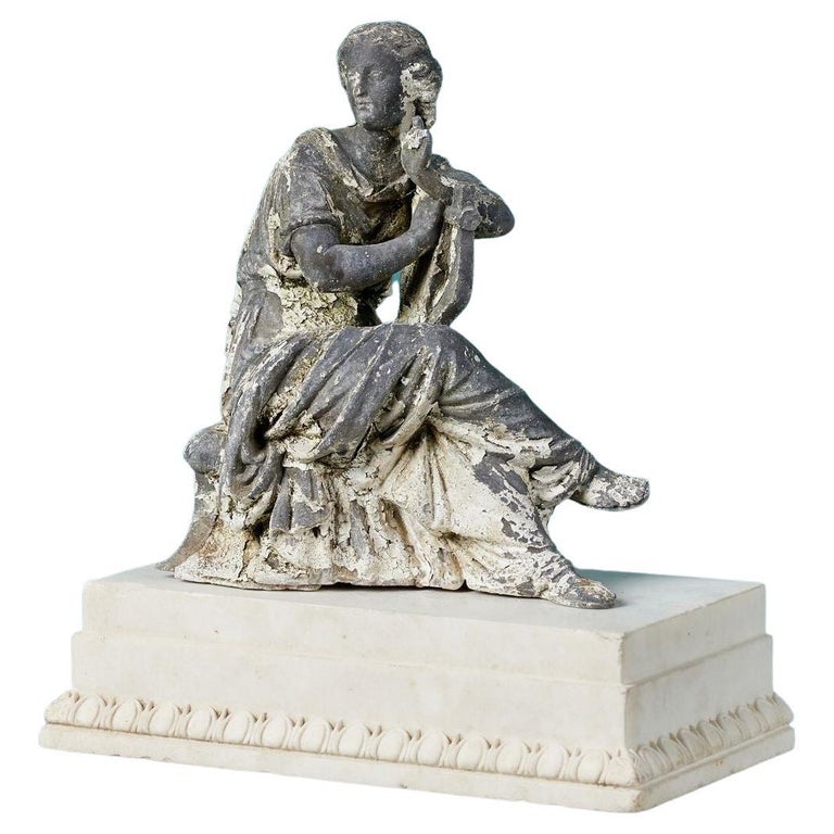 Antique Statue of a Classical Figure For Sale at 1stDibs