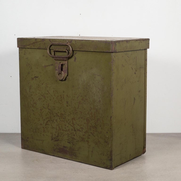 Antique Steel Movie Reel Transport Box, c.1920 at 1stDibs | transport ...
