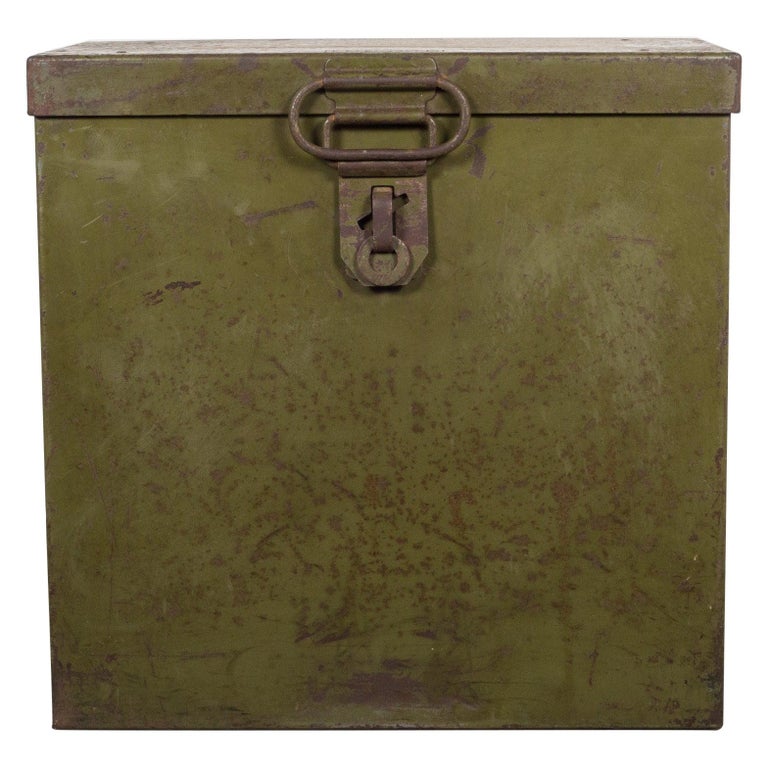 Antique Steel Movie Reel Transport Box, c.1920 at 1stDibs | transport ...