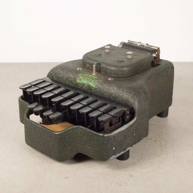 Antique Stenograph with Original Case/Manual, circa 1930 For Sale at ...