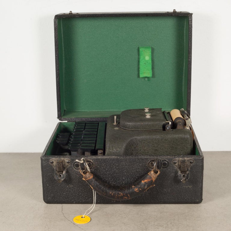 Antique Stenograph with Original Case / Manual, circa 1930 at 1stDibs