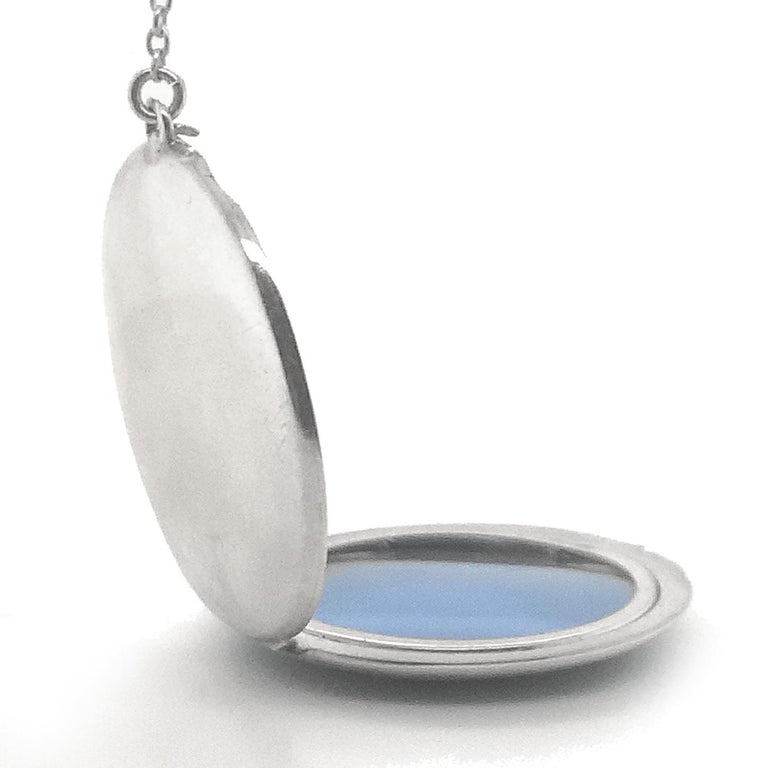 Antique Sterling and Enamel Locket For Sale at 1stDibs | vintage ...