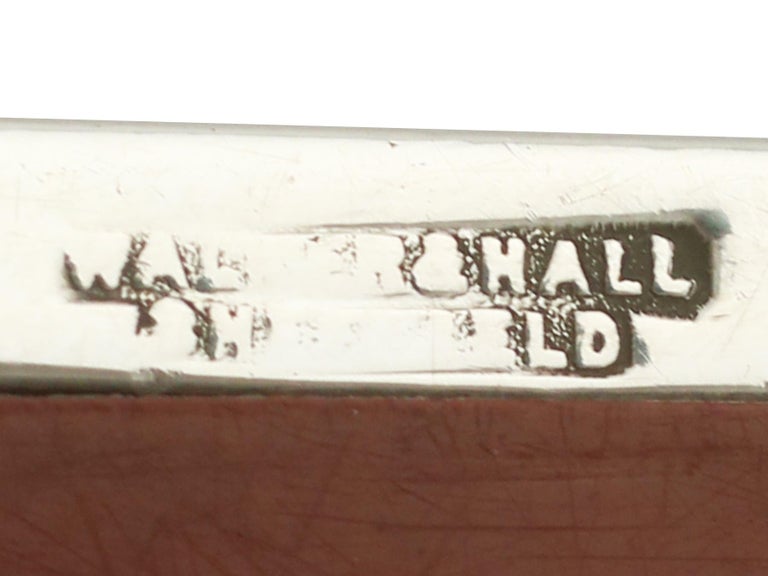 Antique Sterling Silver and Yellow Gold Cigar Box at 1stDibs